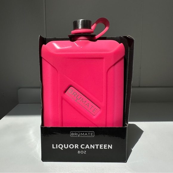 BRUMATE | Dining | Brumate Neon Pink Liquor Canteen 8oz | Poshmark